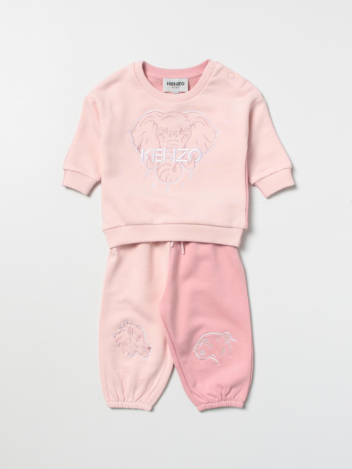 KENZO KIDS: Ensemble enfant Kenzo Junior - Rose | Ensemble Kenzo Kids K08049 en ligne sur GIGLIO.COM