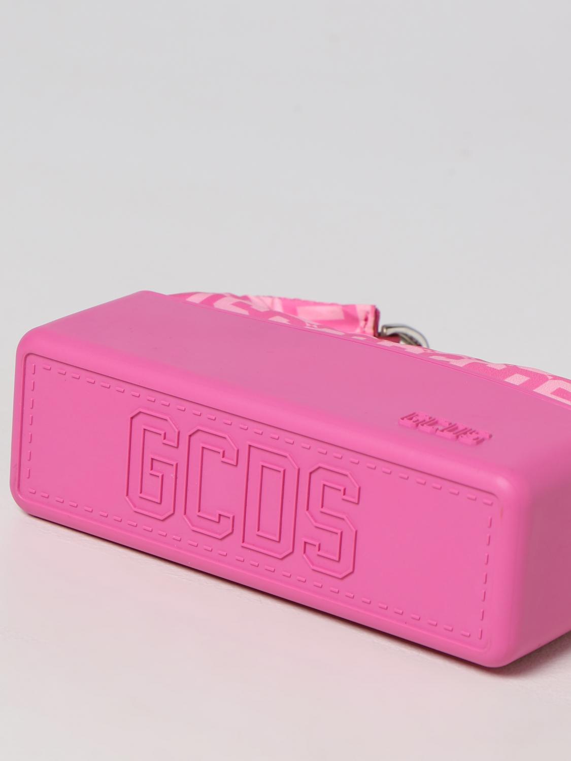 GCDS: Shoulder bag women - Pink | GCDS mini bag AI22W500314 online at ...