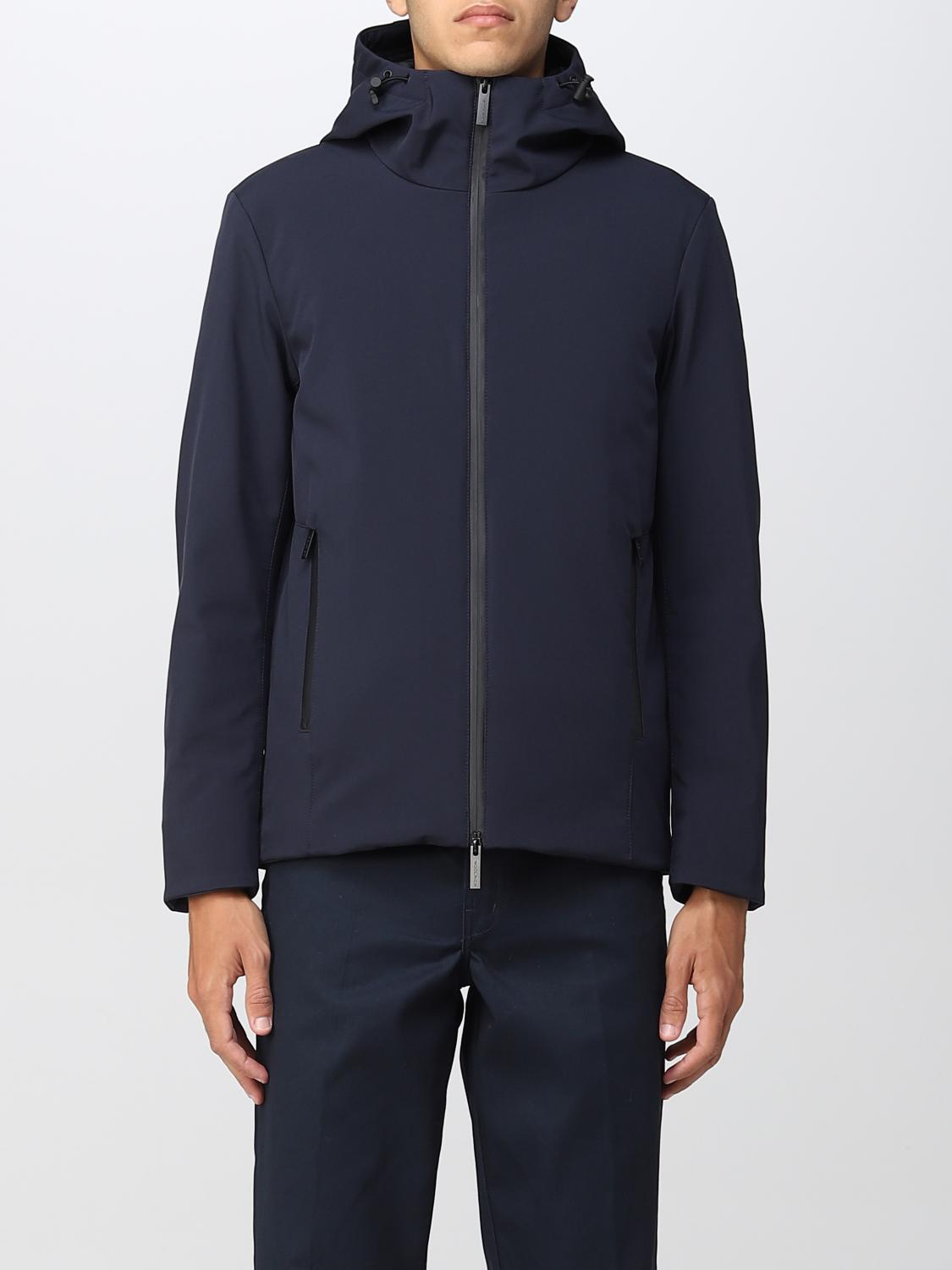 WOOLRICH: Jacket men - Blue | Woolrich jacket CFWOOU0500MRUT2735 online ...