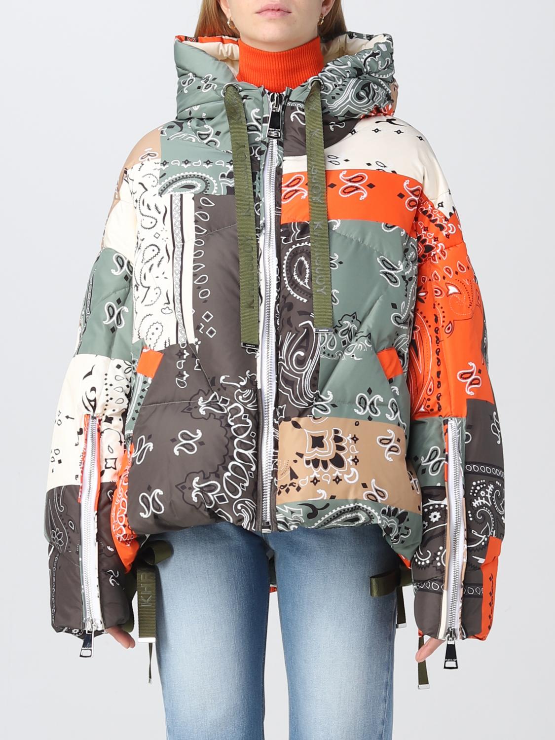 KHRISJOY: Jacket women - Orange | Khrisjoy jacket AFPW001NNYBDP online ...