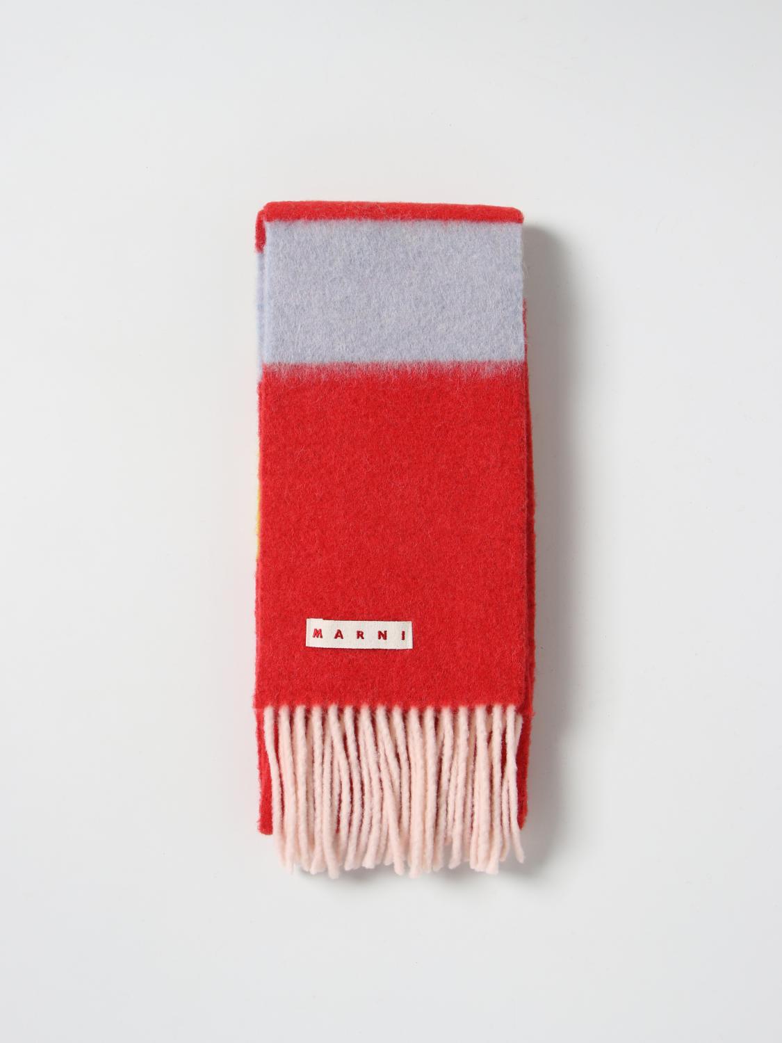 MARNI: Scarf women - Red | Marni scarf SCMC0091Y0UAW009 online at ...