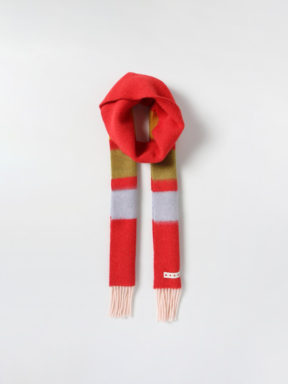 MARNI: Scarf women - Red | Marni scarf SCMC0091Y0UAW009 online at ...