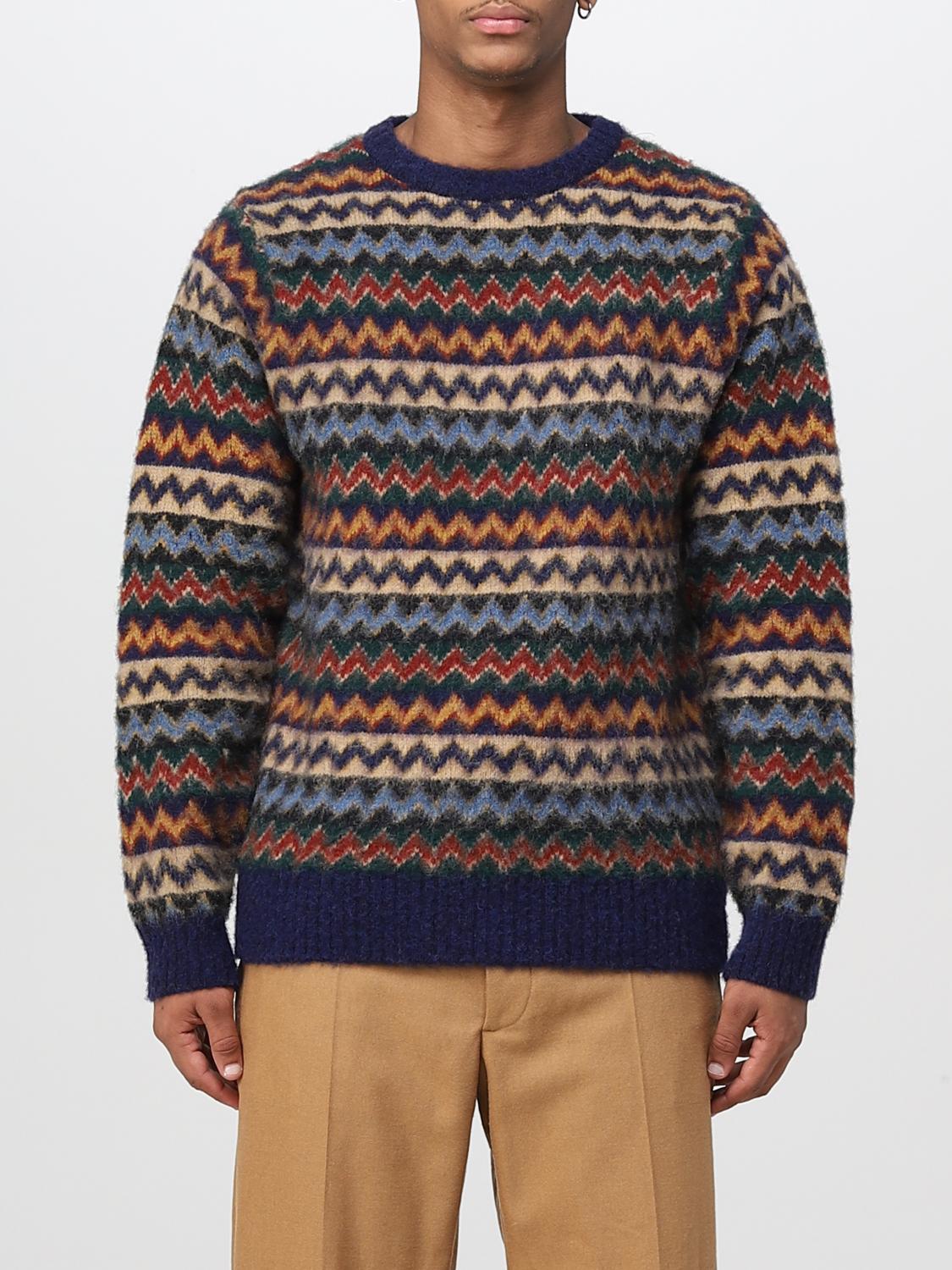 HOWLIN: Sweater men - Blue | Howlin sweater COSMIC FANTASIES online at ...