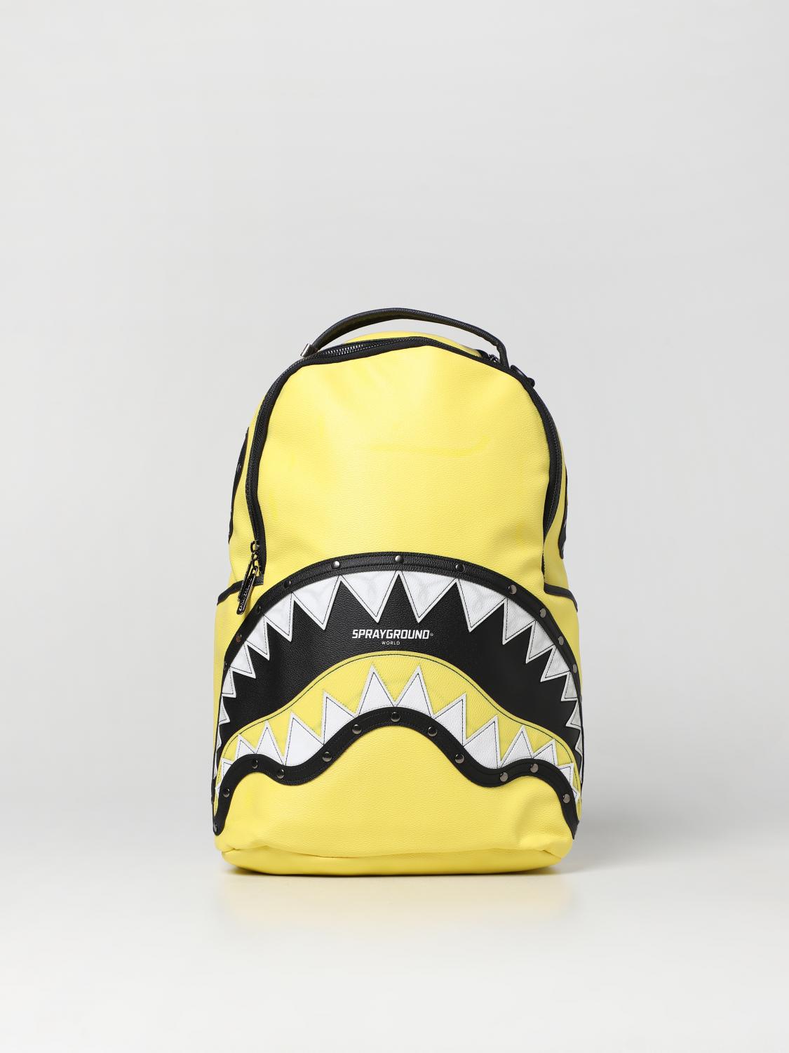 SPRAYGROUND: Bags men - Yellow | Sprayground backpack 910B4283NSZ ...
