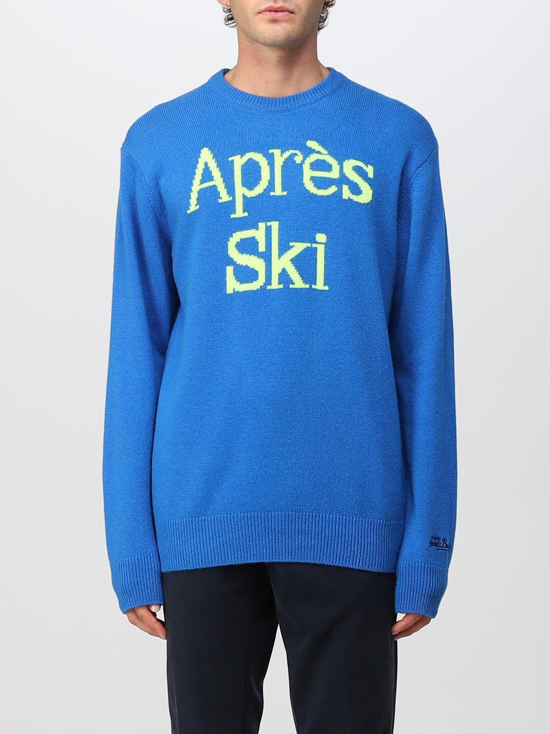Mc2 Saint Barth Sweater men - Blue | HER0001 APRES SKI 17 | GIGLIO.COM