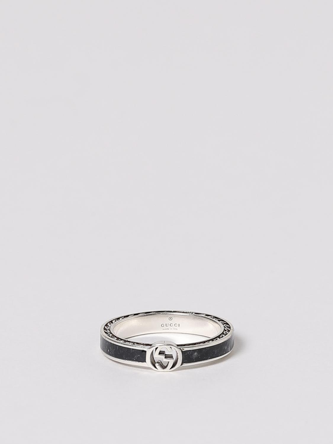 GUCCI: women's ring - Silver | Gucci gioielli YBC701620001 online at ...
