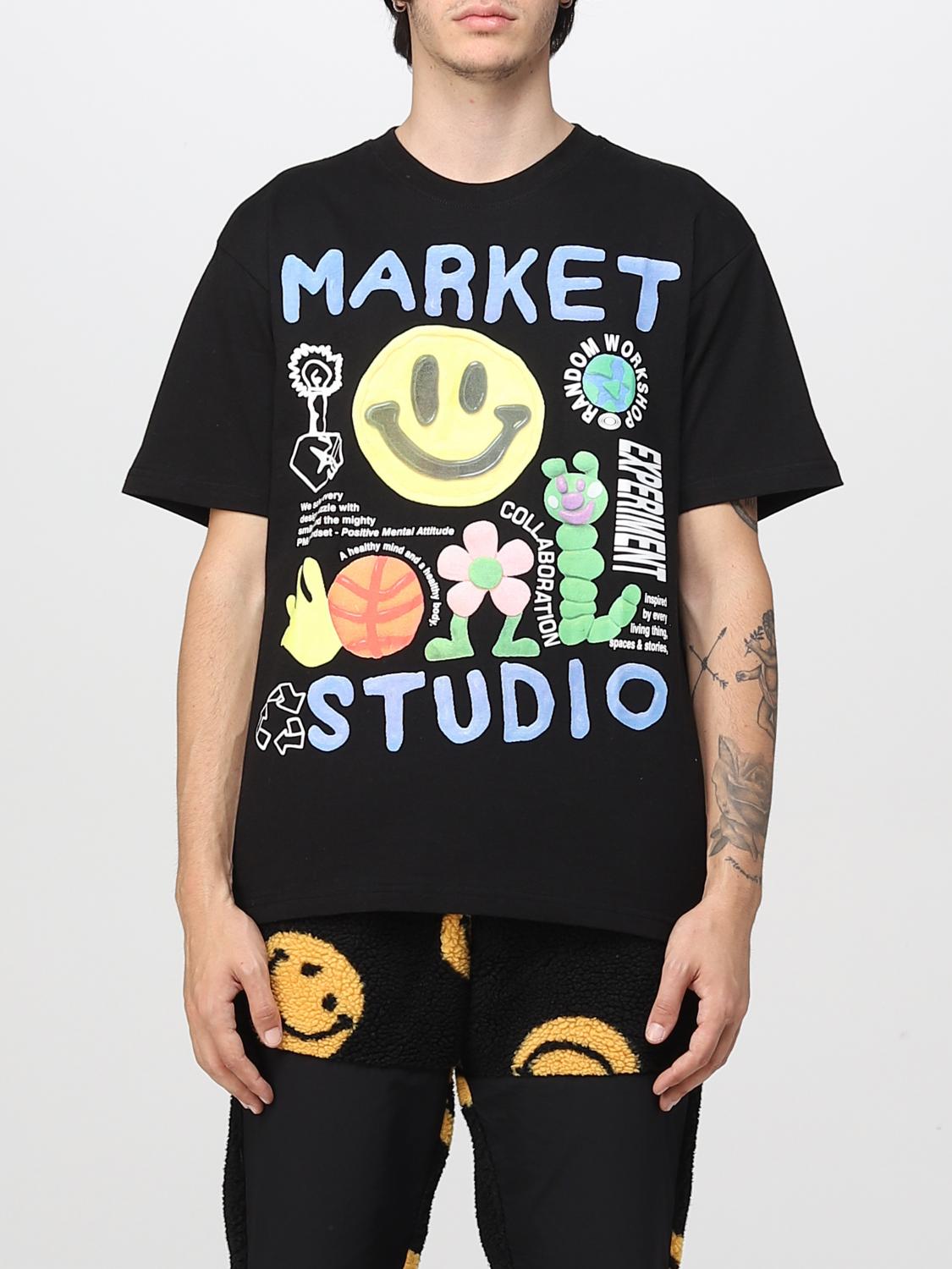 MARKET: T-shirt men - Black | Market t-shirt 399001140 online at GIGLIO.COM