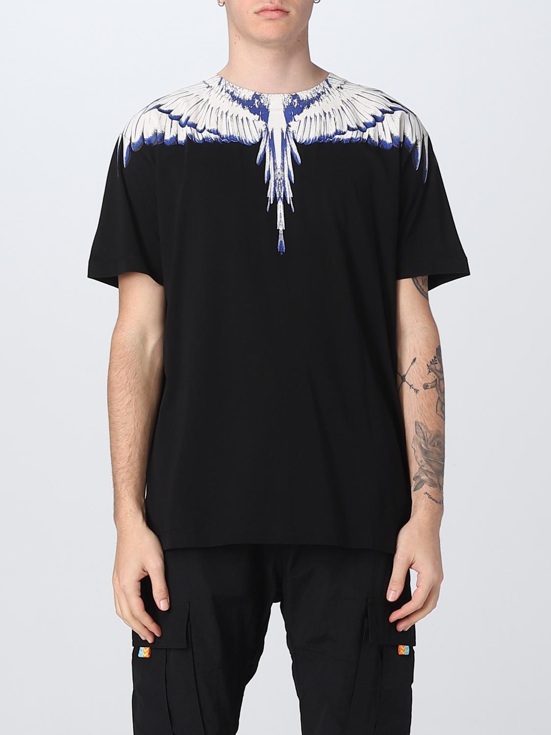 MARCELO BURLON COUNTY OF MILAN: T-shirt men - Black | Marcelo Burlon ...