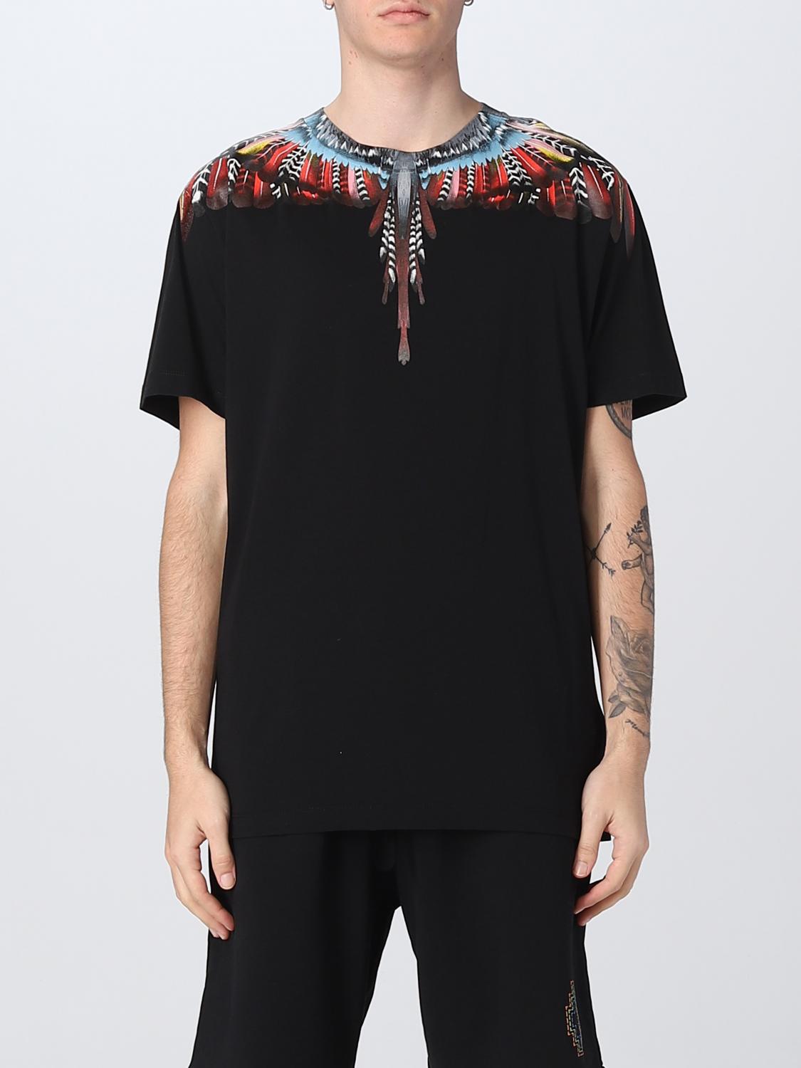 MARCELO BURLON COUNTY OF MILAN: T-shirt men - Black | Marcelo Burlon ...