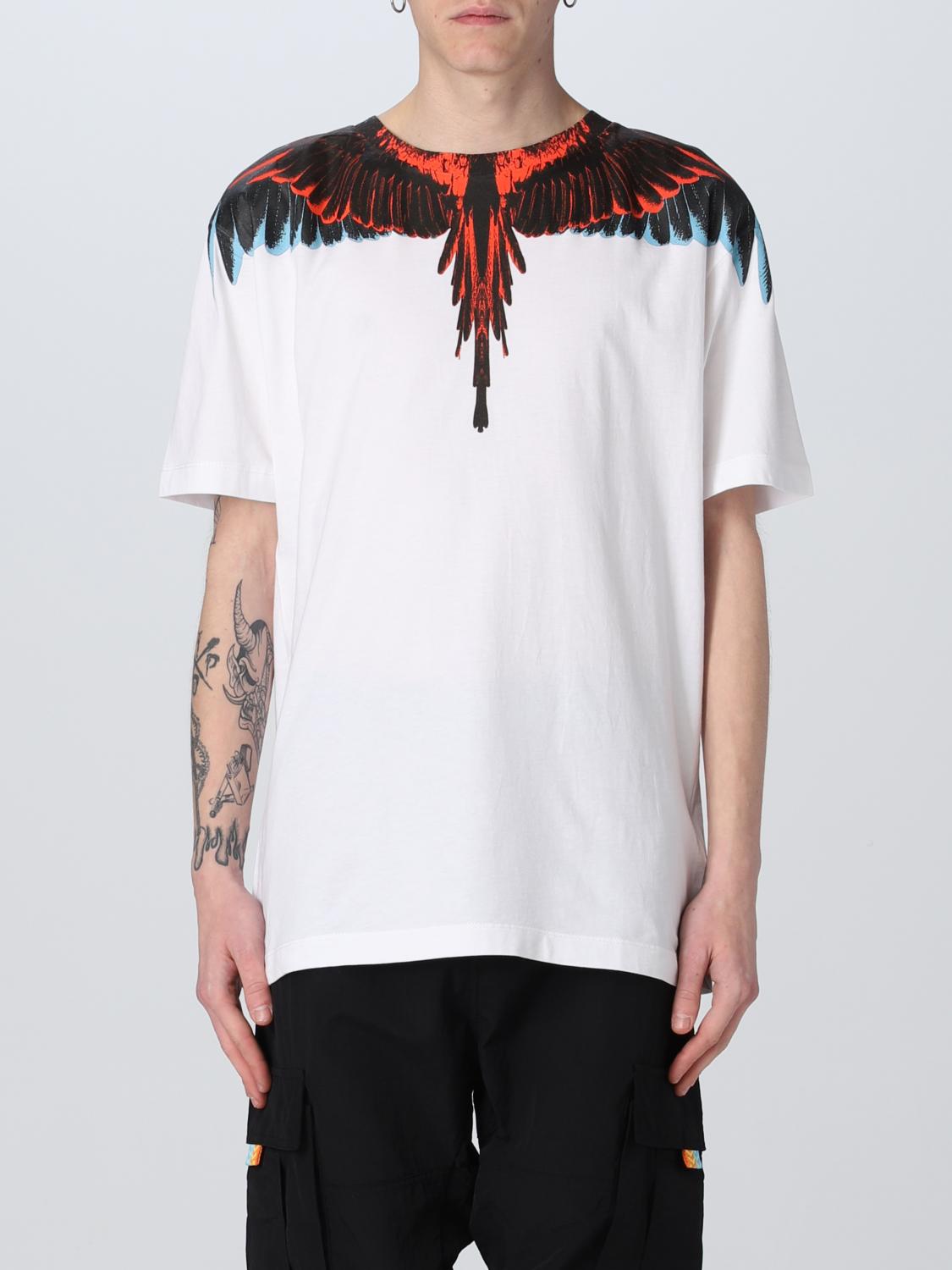 MARCELO BURLON COUNTY OF MILAN: T-shirt men - White 1 | Marcelo Burlon ...