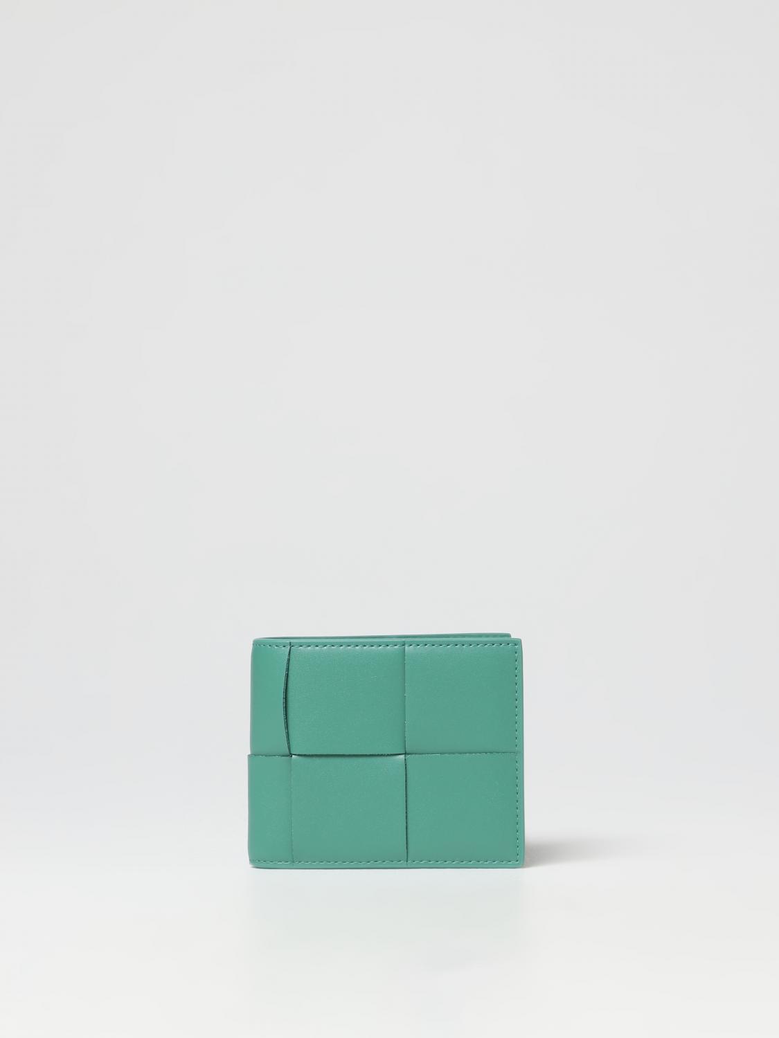 BOTTEGA VENETA: Wallet men - Green | Bottega Veneta wallet 649603VBWD2 ...