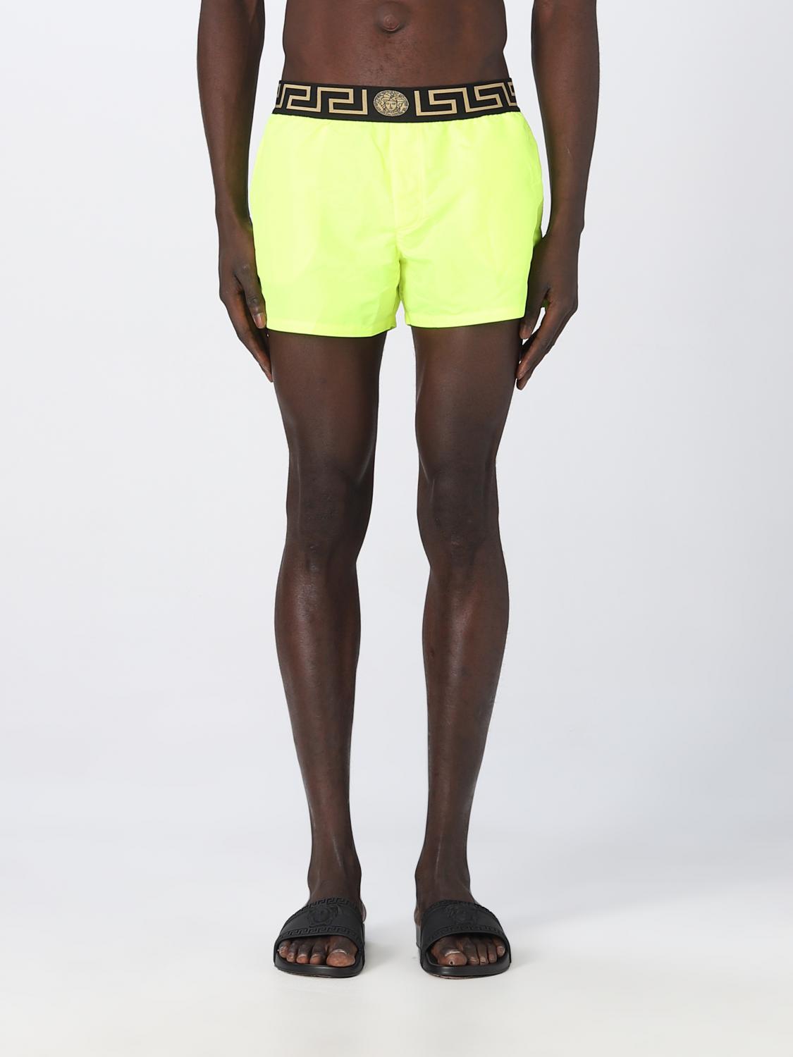 Versace Costume in lycra - Verde Acido | 1005475A232415 | GIGLIO.COM