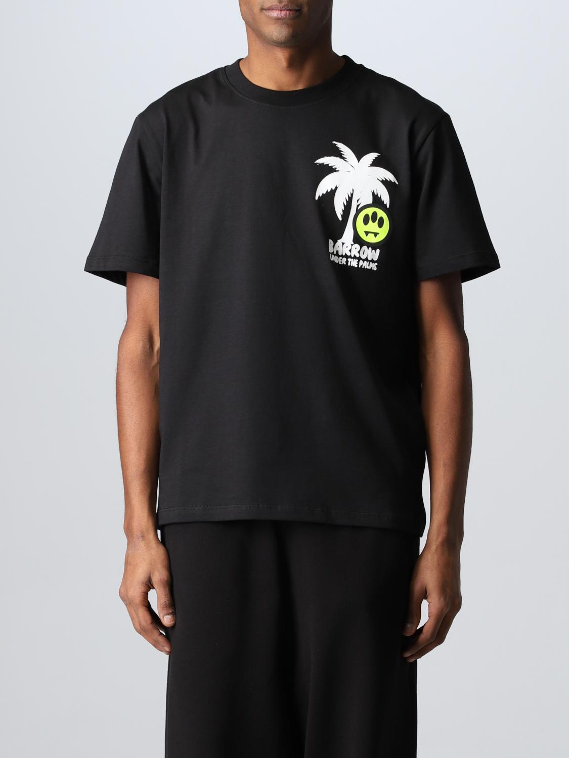 BARROW: T-shirt men - Black | Barrow t-shirt 034082 online at GIGLIO.COM