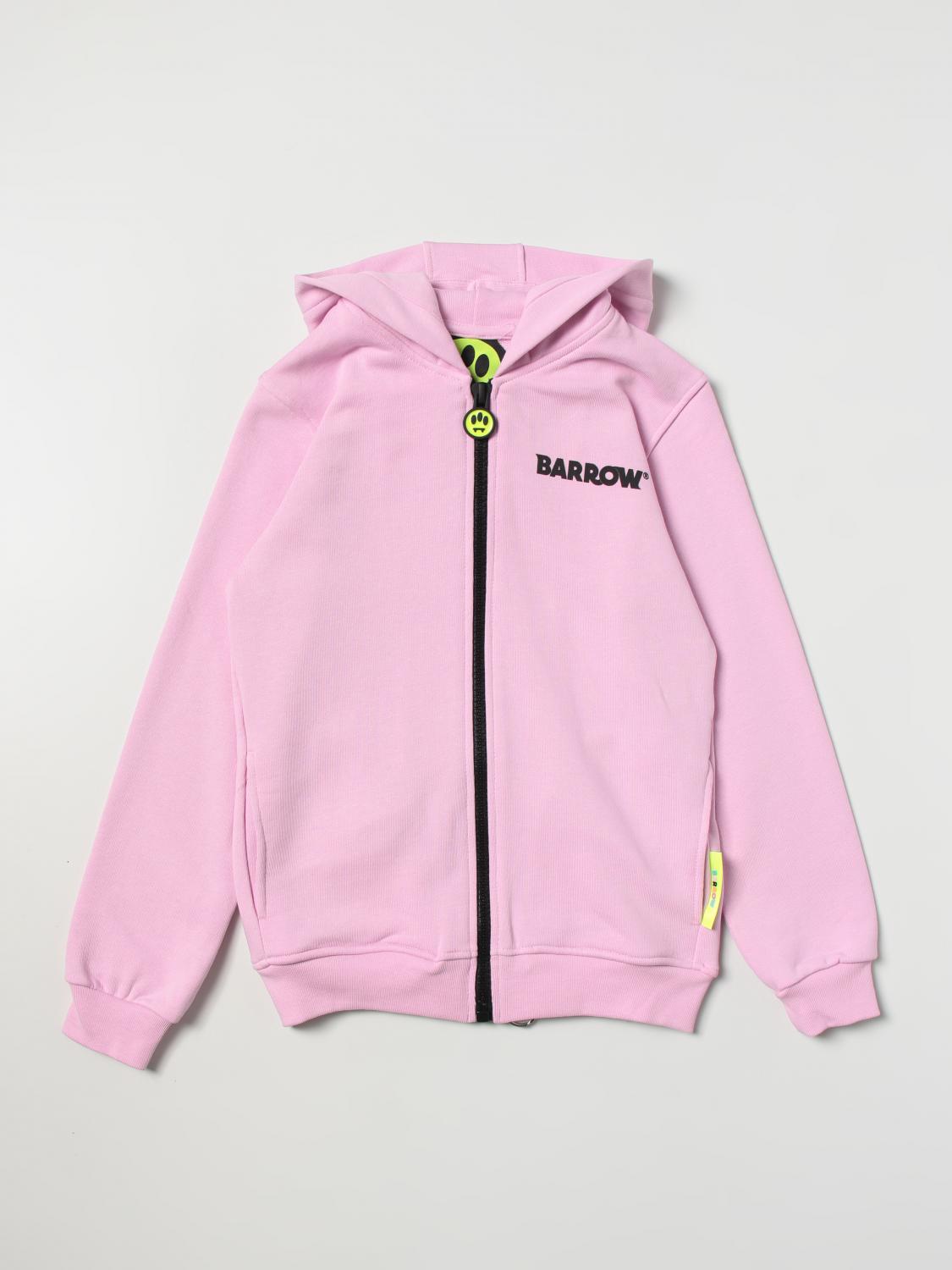 BARROW KIDS: Felpa in cotone - Rosa | Maglia Barrow Kids 033043 online ...