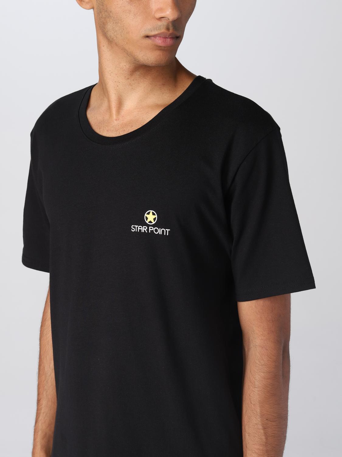 Star Point Sweatshirt men - Black | STTE028 | GIGLIO.COM