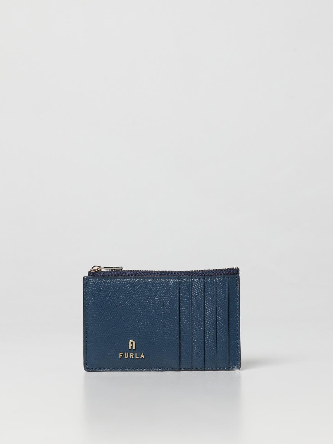 FURLA: Wallet woman - Blue | Furla wallet WP00310ARE000 online at ...