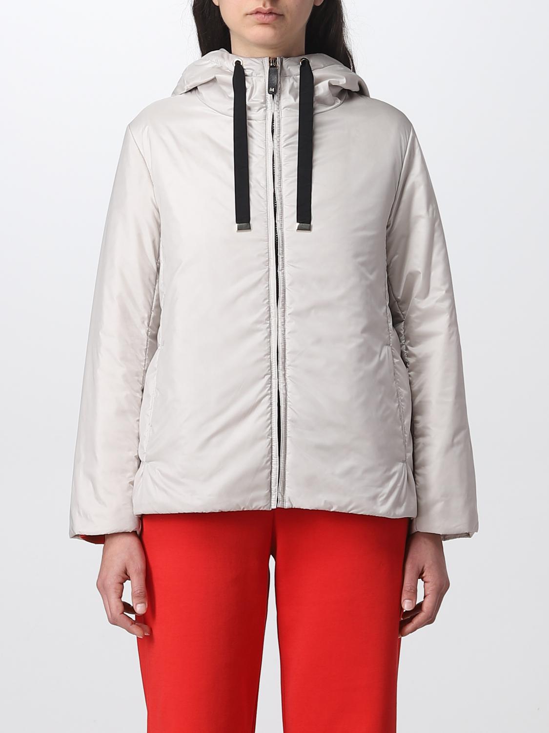 MAX MARA THE CUBE: Jacket woman - Ice | Max Mara The Cube jacket ...