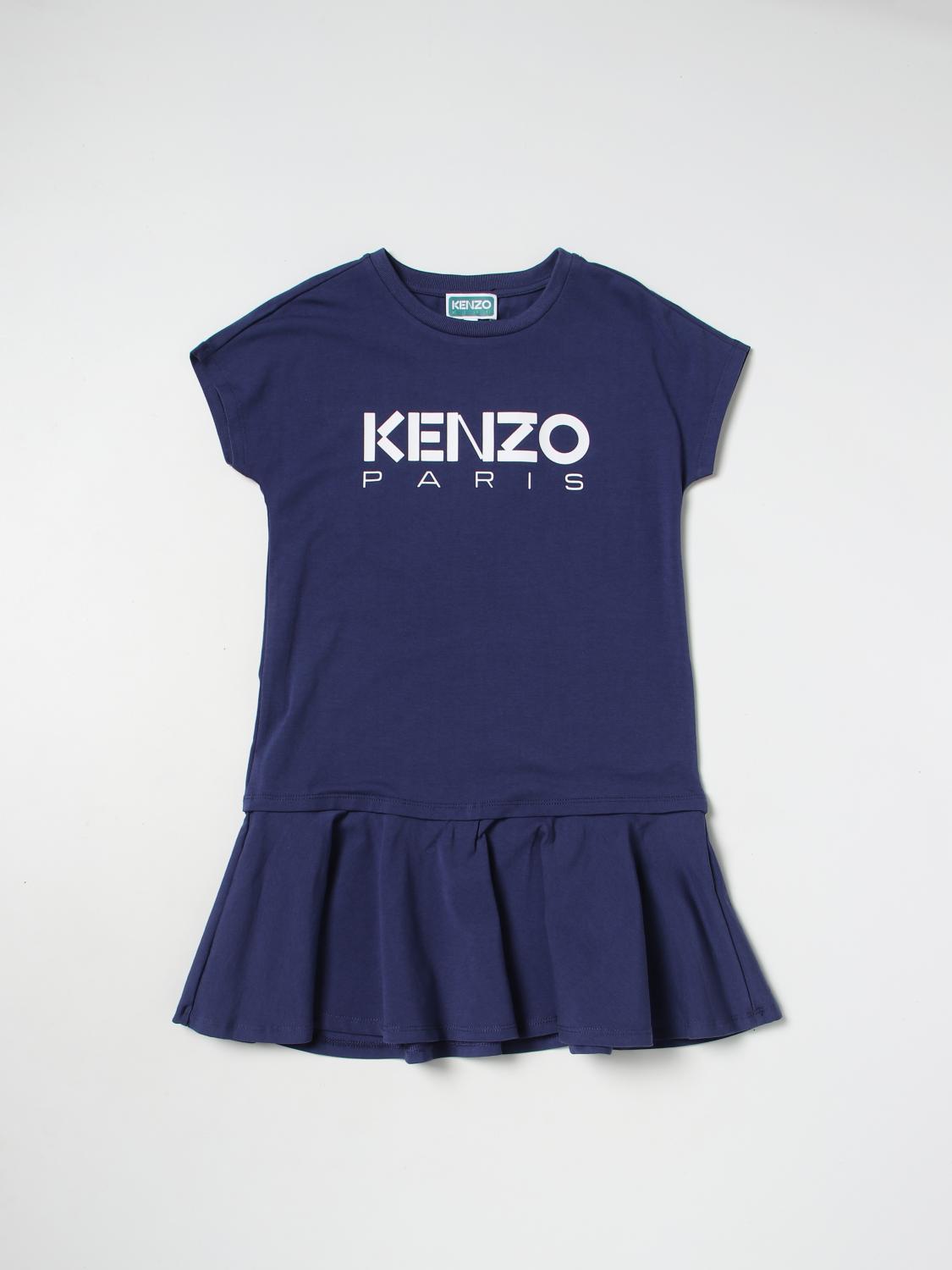 KENZO KIDS: Dress kids Kenzo Junior - Blue | Kenzo Kids dress K12306 ...