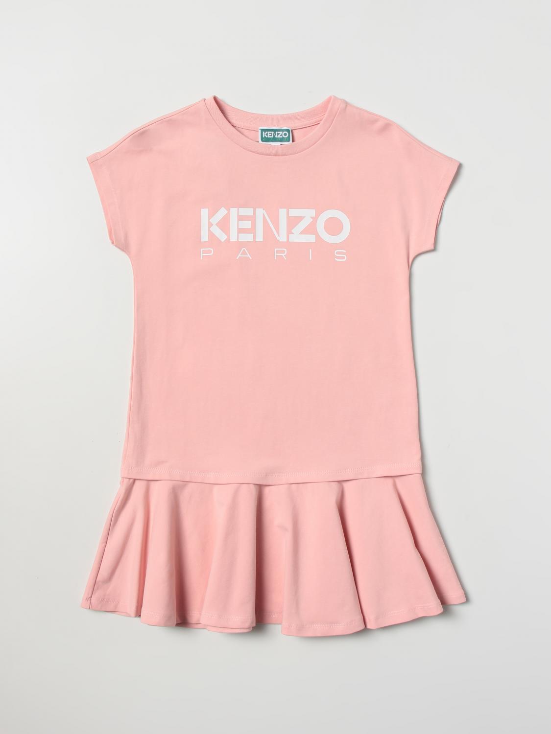 KENZO KIDS: Dress kids Kenzo Junior - Pink | Kenzo Kids dress K12306 online at GIGLIO.COM