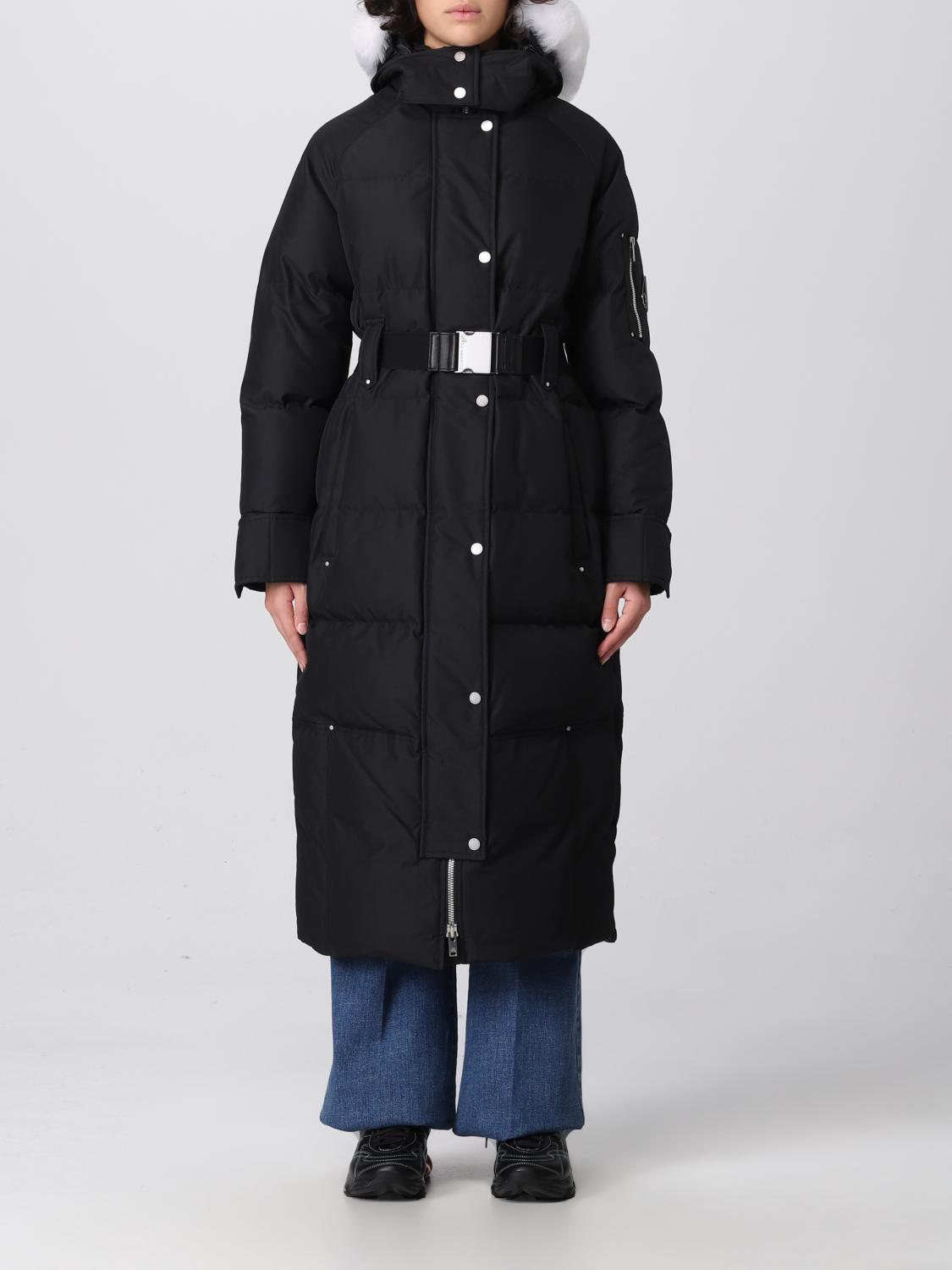 MOOSE KNUCKLES: Jacket woman - Black | Moose Knuckles jacket M32LP227S ...