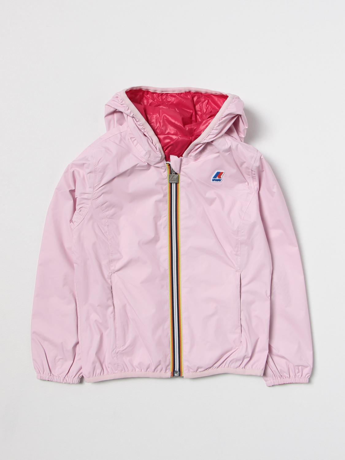 K-WAY: Jacket kids - Pink | K-Way jacket K21276W online at GIGLIO.COM