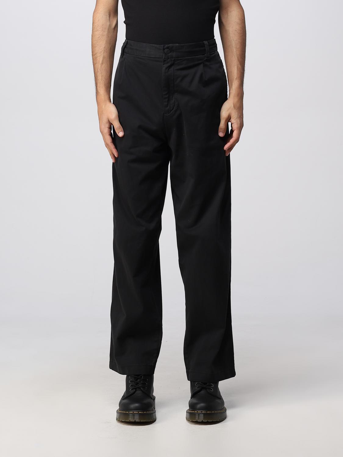 CALVIN KLEIN: Pants men - Black | Calvin Klein pants K10K110698 online ...