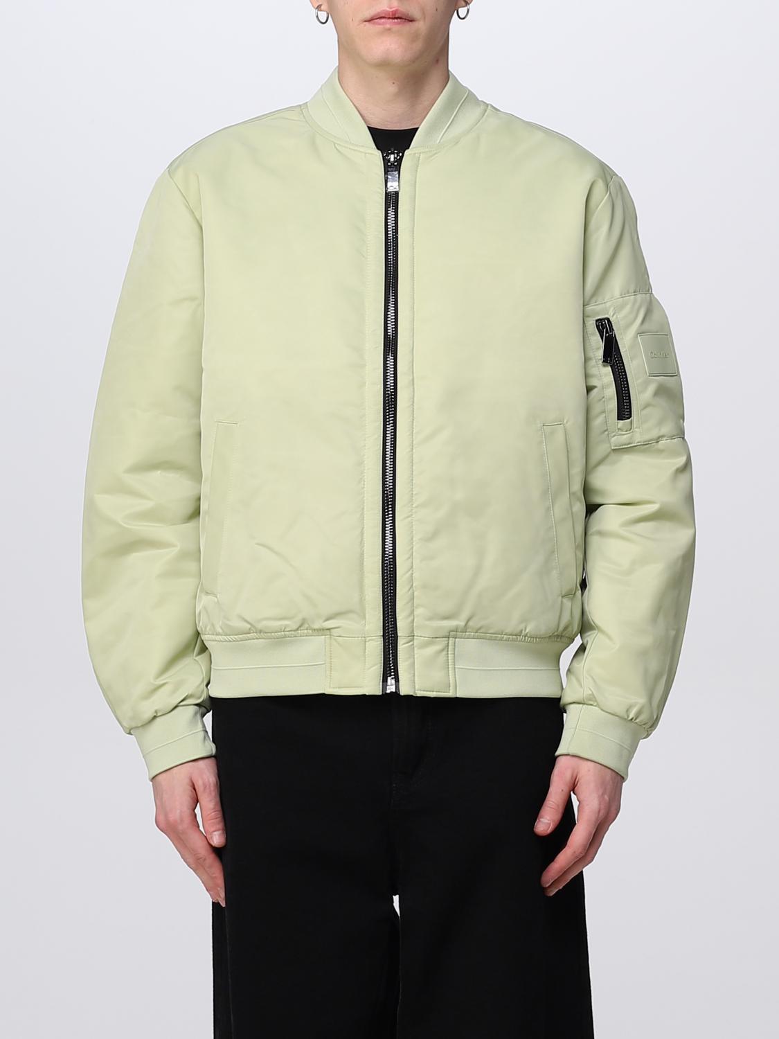 CALVIN KLEIN: Jacket men - Green | Calvin Klein jacket K10K109907 ...