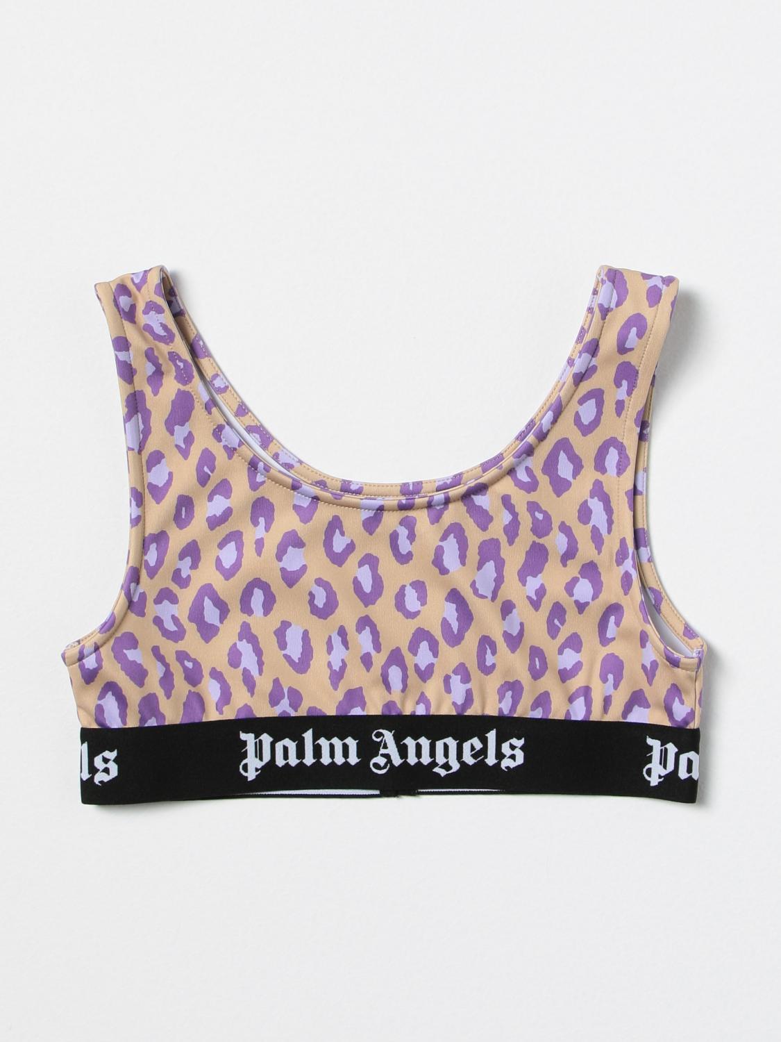 PALM ANGELS: Top kinder - Beige | Palm Angels Top PGAD001S23JER002 ...