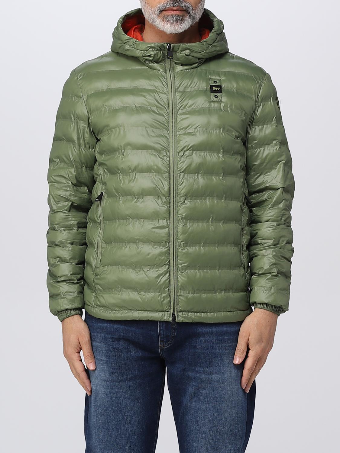 BLAUER: Jacket men - Military | Blauer jacket 23SBLUC02071006100 online ...