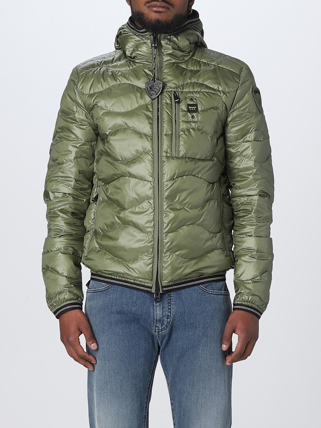 BLAUER: Jacket men - Military | Blauer jacket 23SBLUC03033006360 online ...