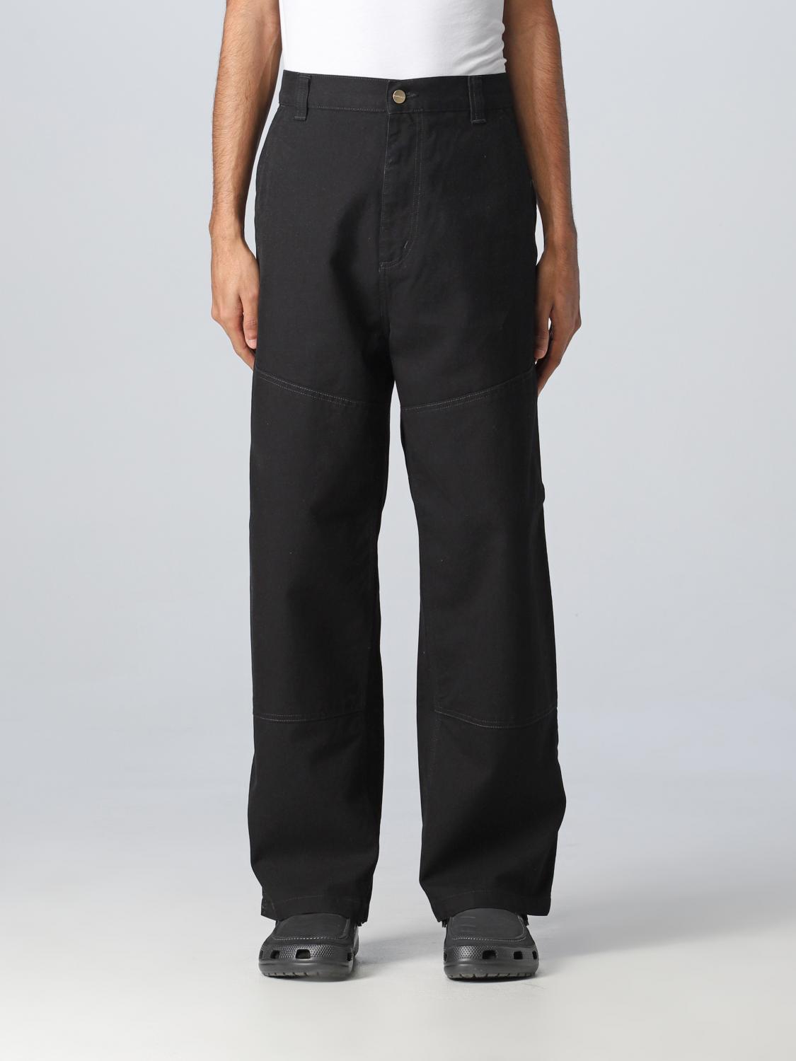 CARHARTT WIP: Pants men - Black | Carhartt Wip pants I031393 online at ...