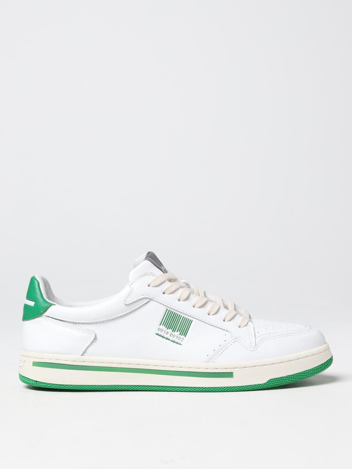 PRO 01 JECT: Sneakers in pelle a micro grana - Bianco | Sneakers Pro 01 ...