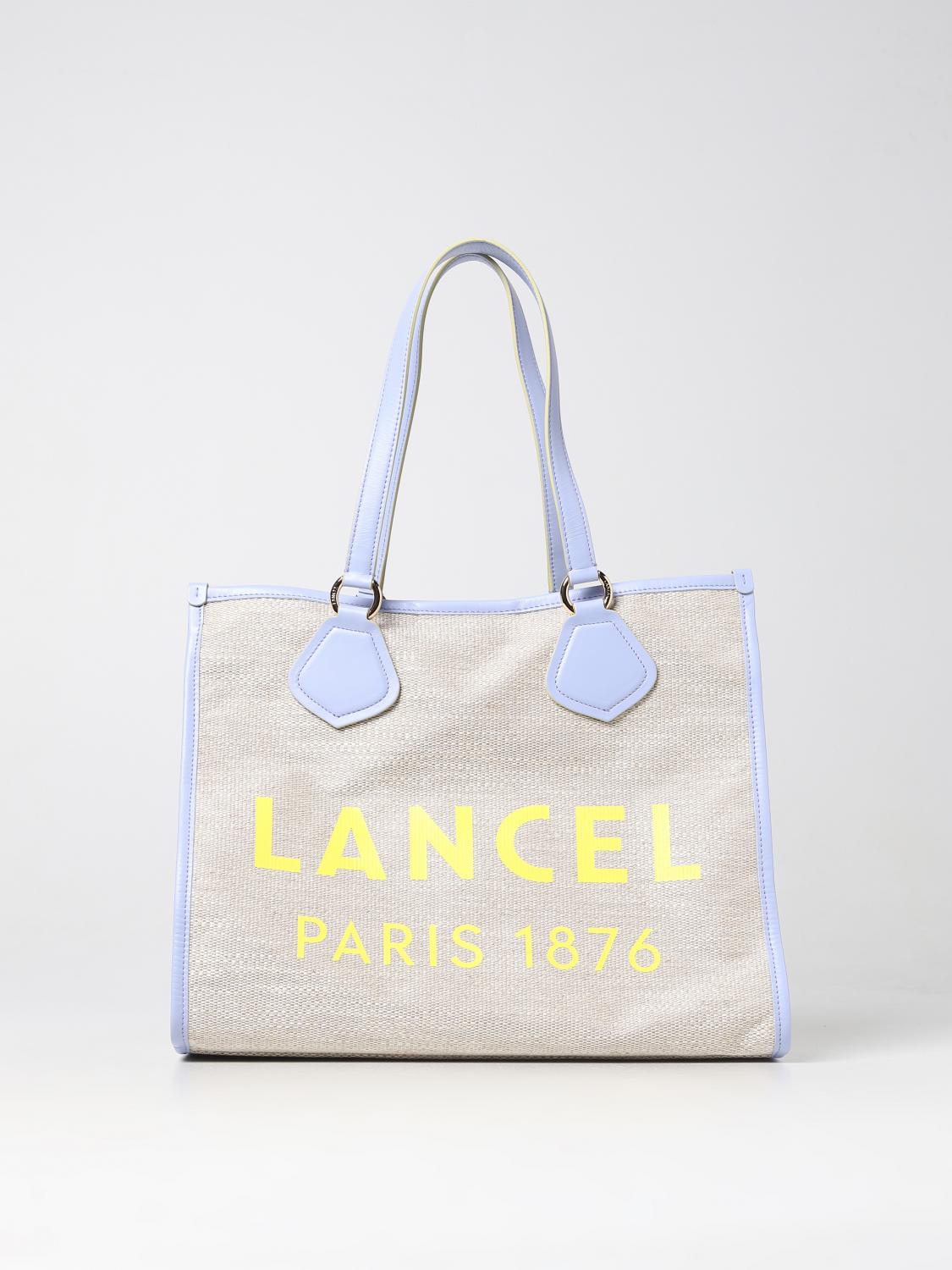 LANCEL: Shoulder bag woman - Lilac | Lancel tote bags A10749 online at ...