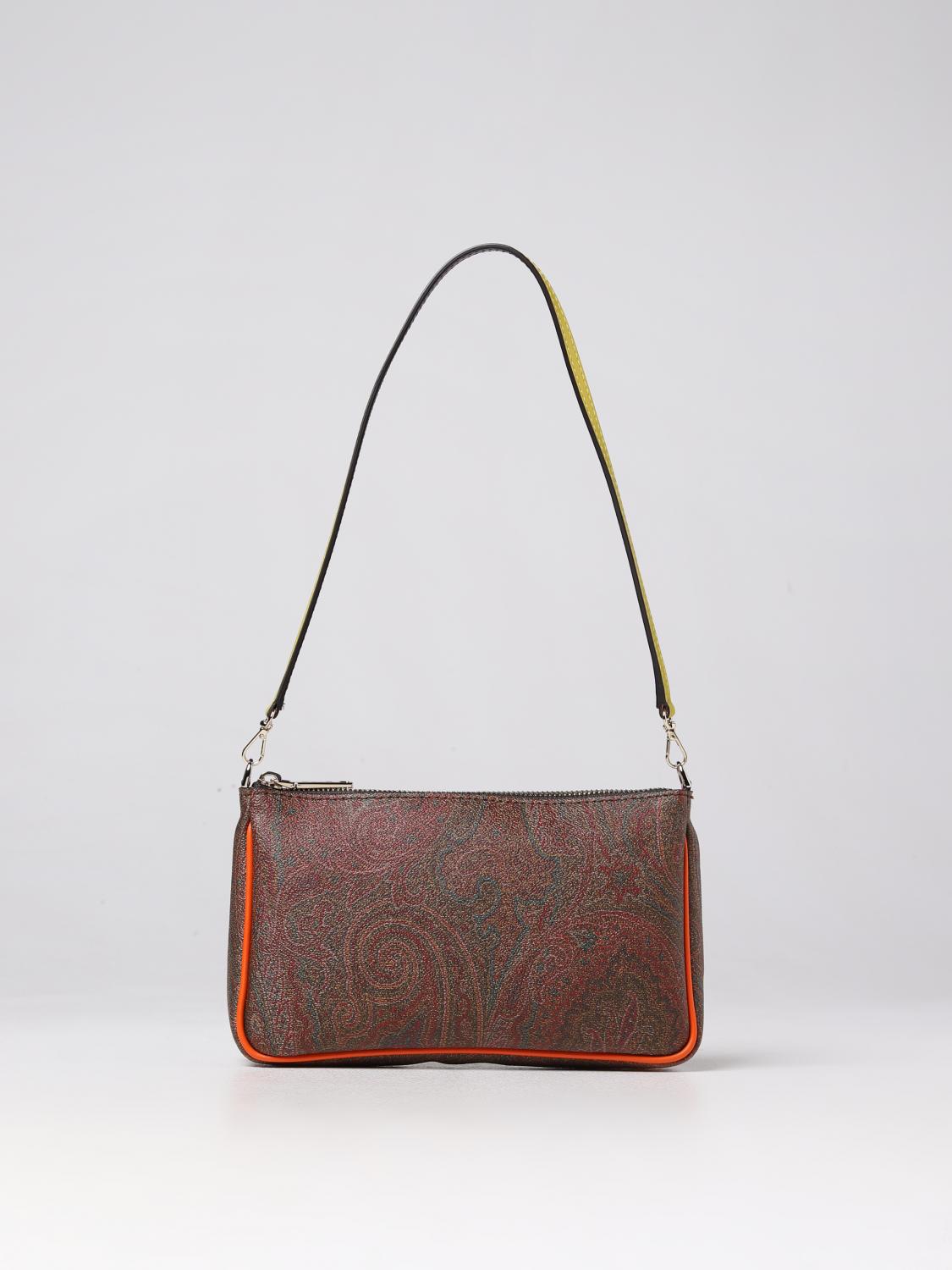 ETRO: bag in cotton coated with Paisley jacquard - Multicolor | Etro ...