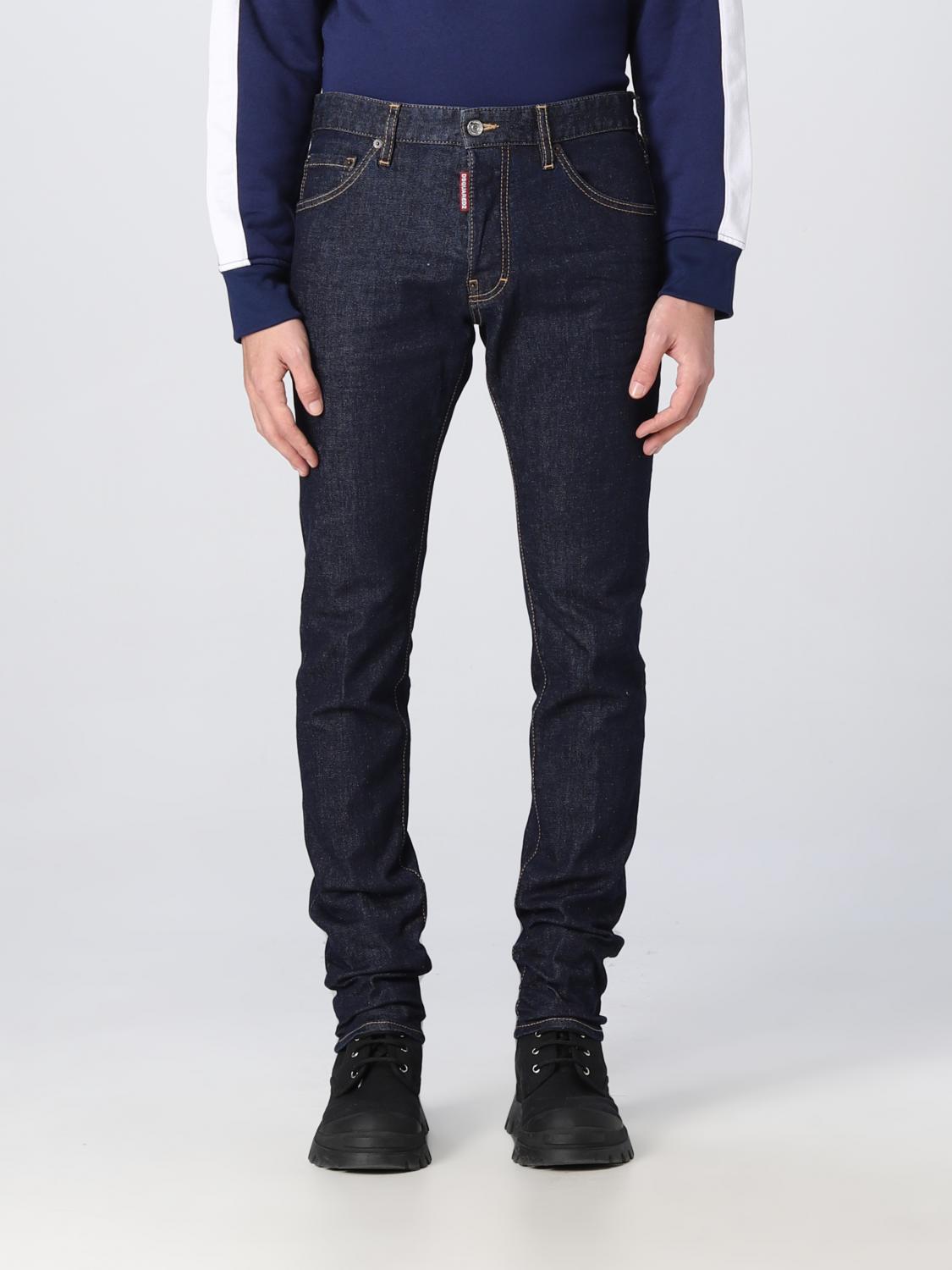DSQUARED2: denim jeans - Blue | Dsquared2 jeans S79LA0054S30595 online ...