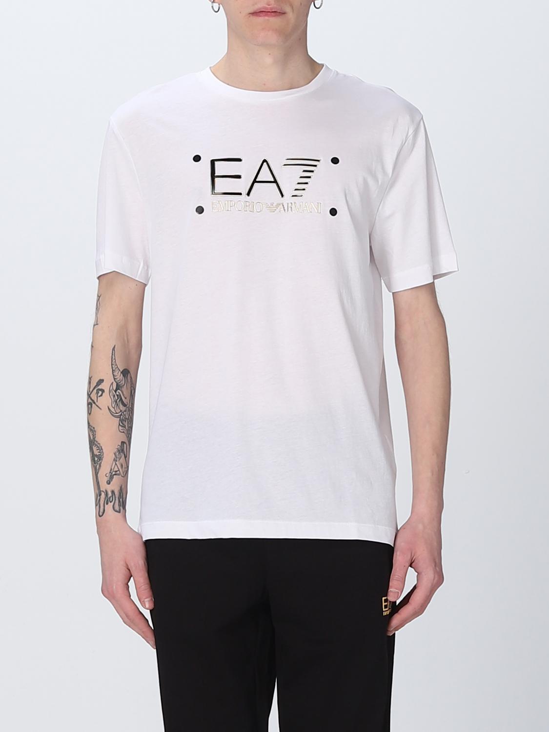 Ea7 T-shirt men - White | 3RPT20PJM9Z | GIGLIO.COM