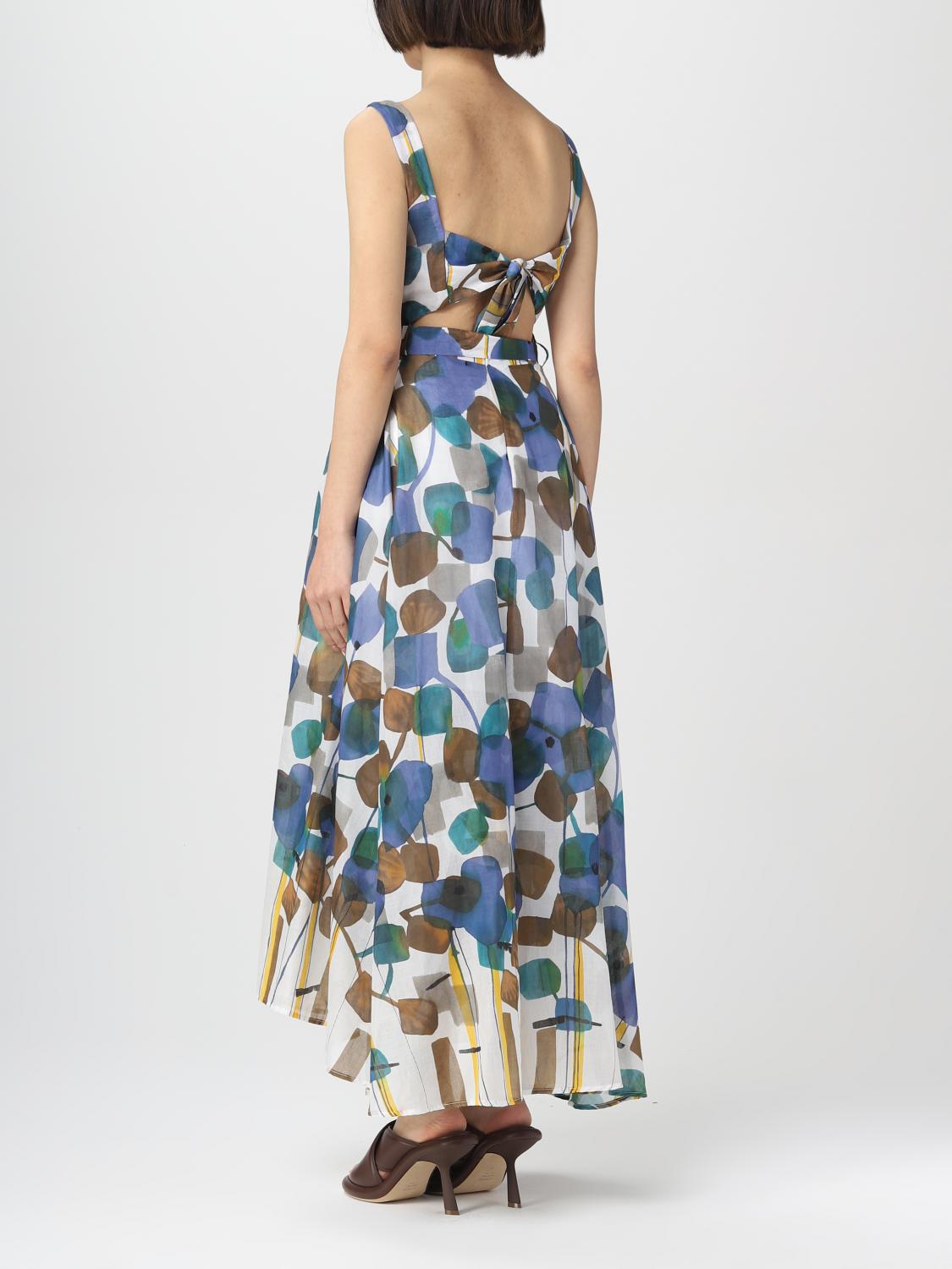 MANILA GRACE: Dress woman - White | Manila Grace dress A283CS online at ...
