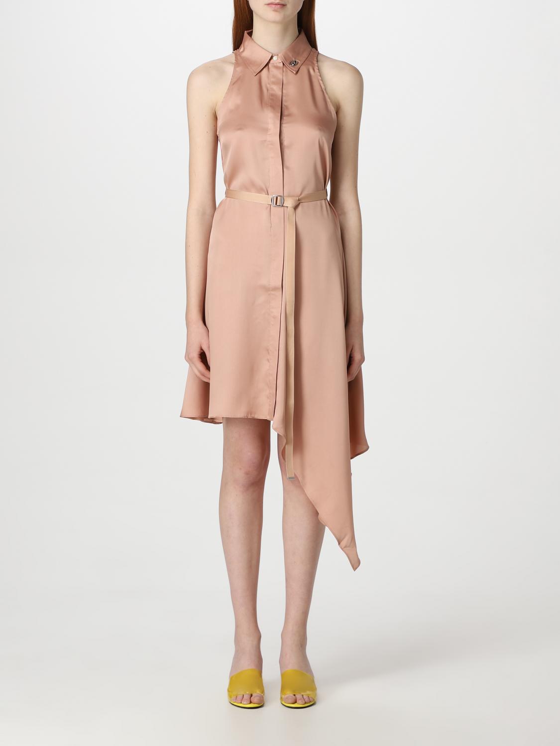 DIESEL: nylon dress - Beige | Diesel dress A103270EKAB online at GIGLIO.COM