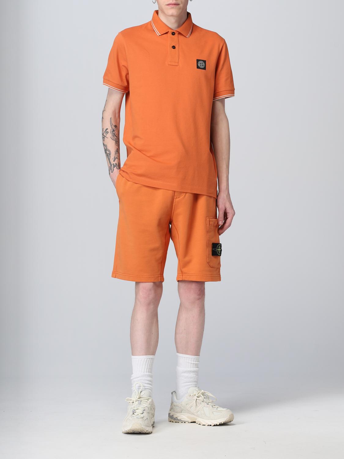 Stone Island Short men - Brick Red | 101564651 | GIGLIO.COM