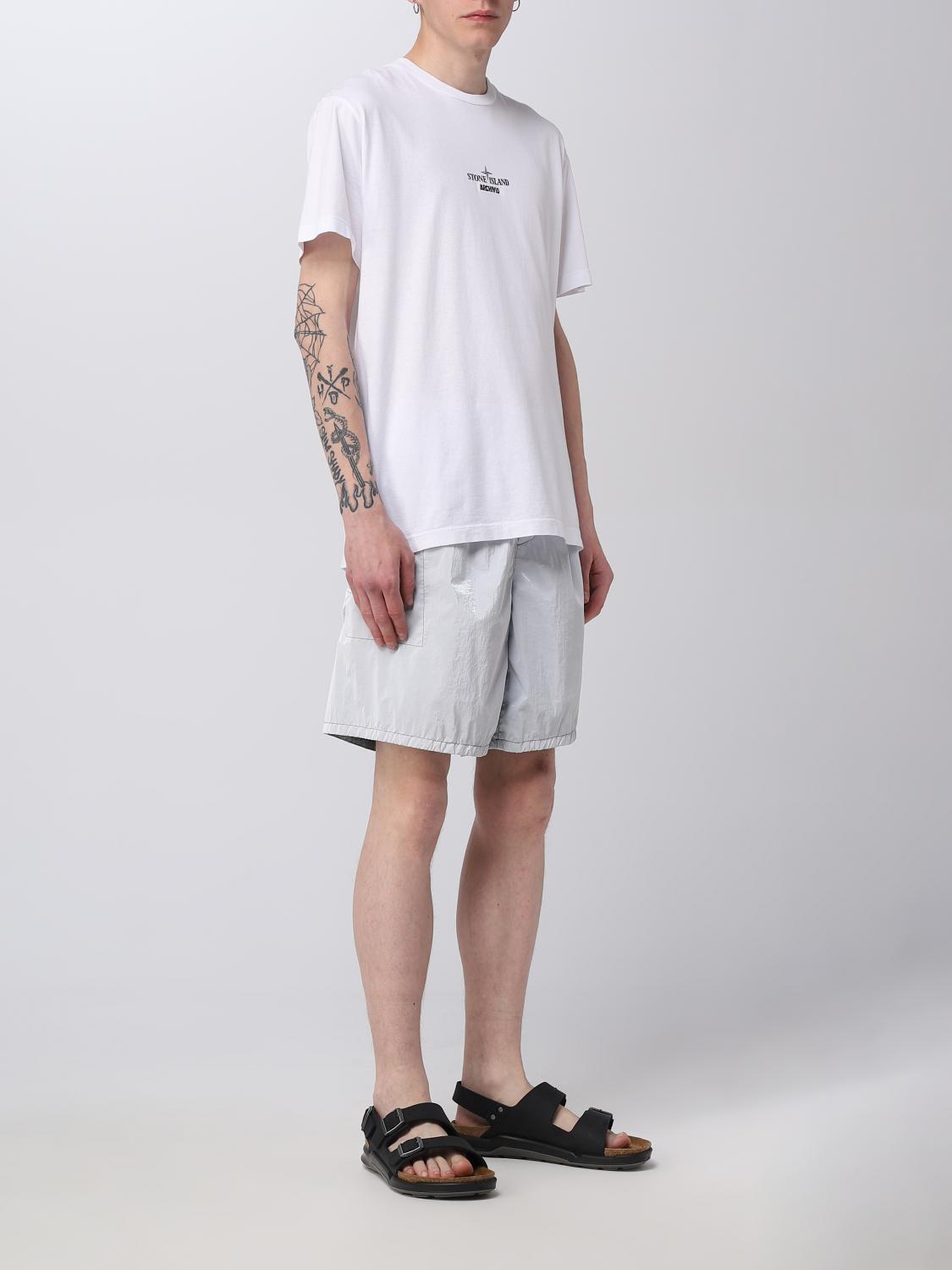 Stone Island Short men - Sky | 7815L14X1 | GIGLIO.COM