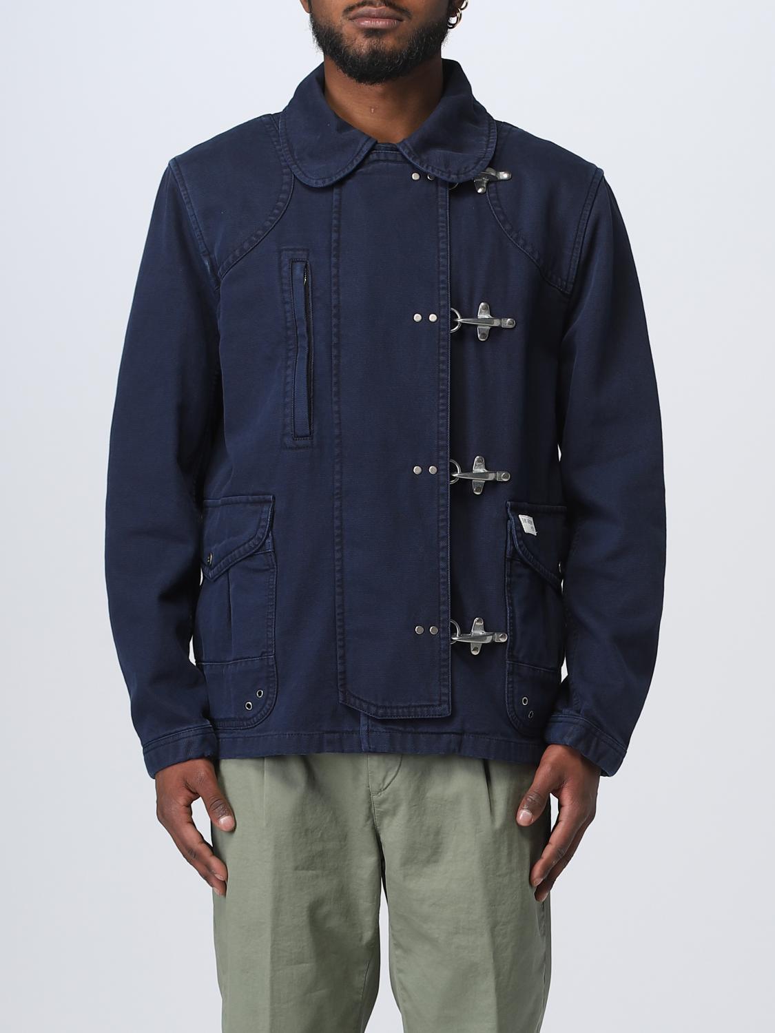 Fay Outlet: Jacket men - Blue | Fay jacket MAM0346098TUI1 online at ...