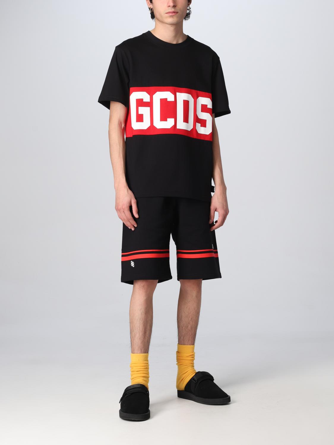 GCDS T-shirt men - Black | CC94M130146 | GIGLIO.COM