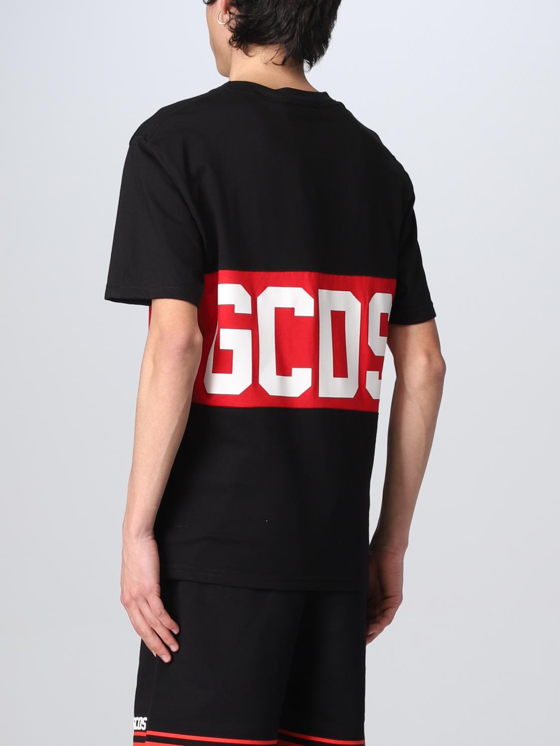 GCDS T-shirt men - Black | CC94M130146 | GIGLIO.COM