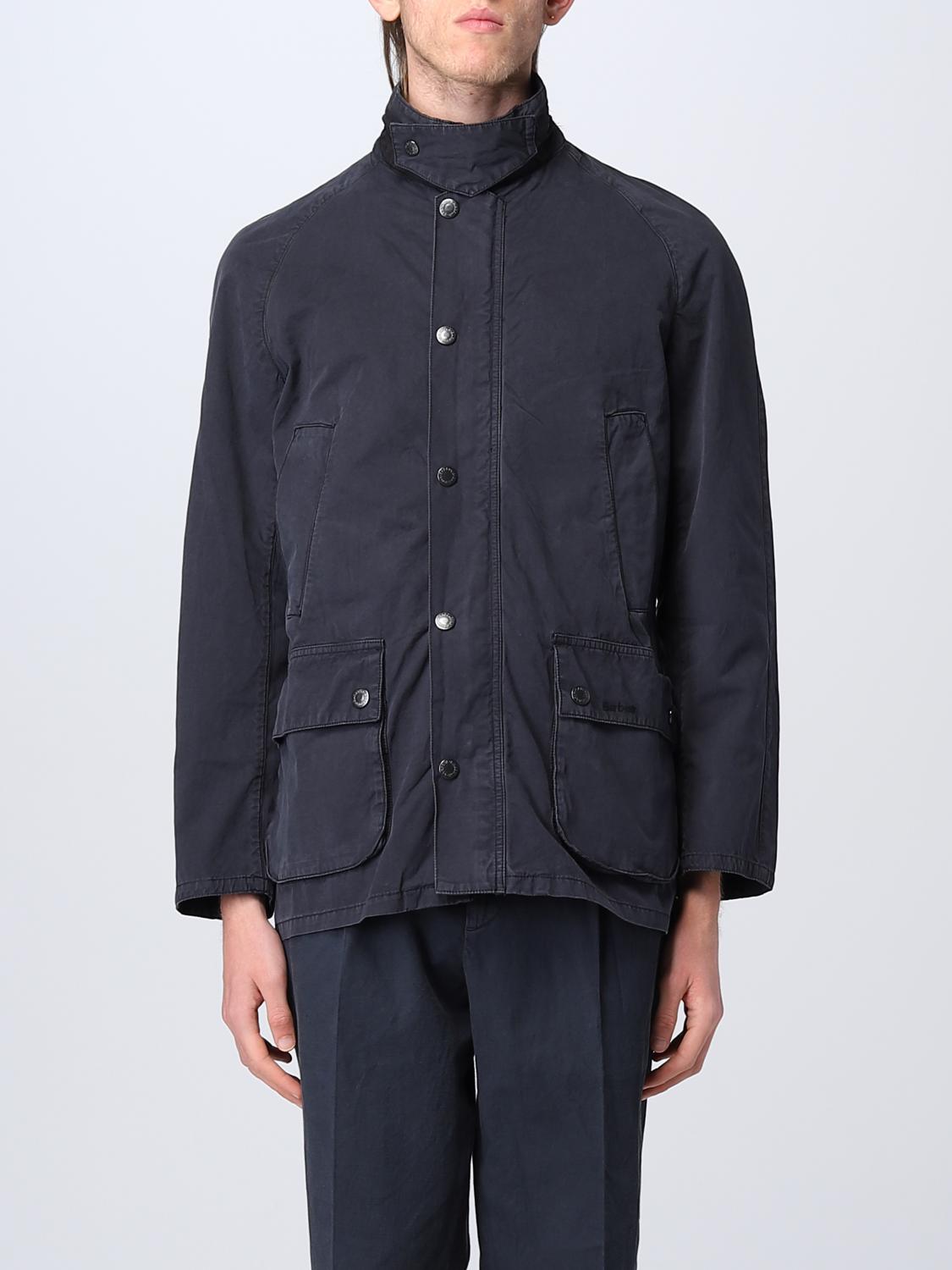 BARBOUR: Jacket men - Navy | Barbour jacket MCA0792 online at GIGLIO.COM