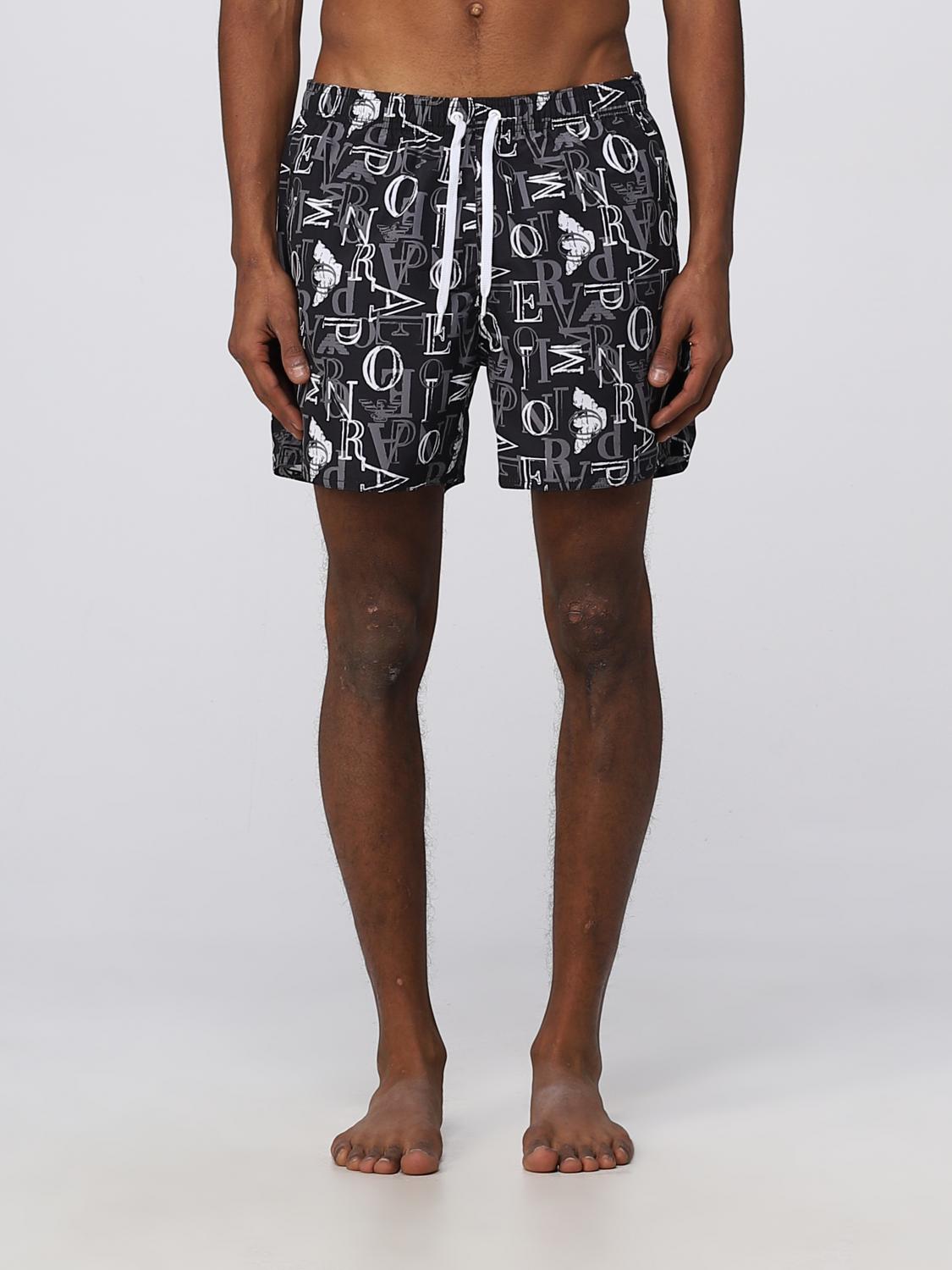 EMPORIO ARMANI SWIMWEAR: Swimsuit men - Black | Emporio Armani Swimwear ...