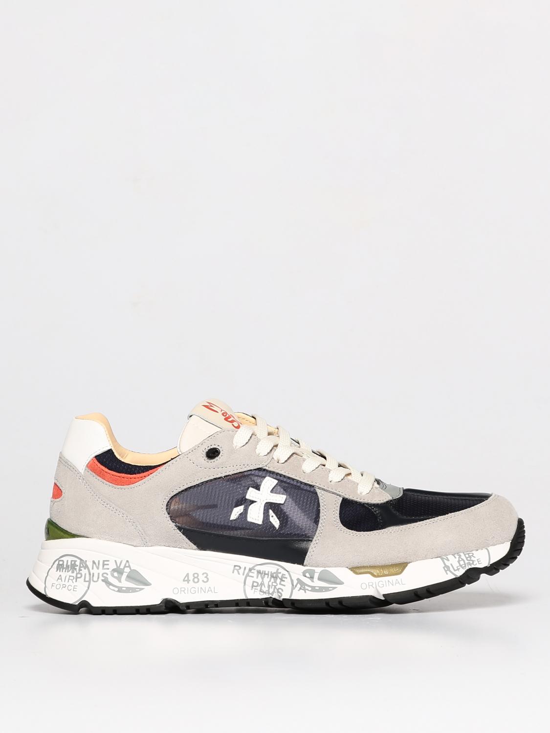 PREMIATA: Sneakers men - Blue | Premiata sneakers MASE online at GIGLIO.COM