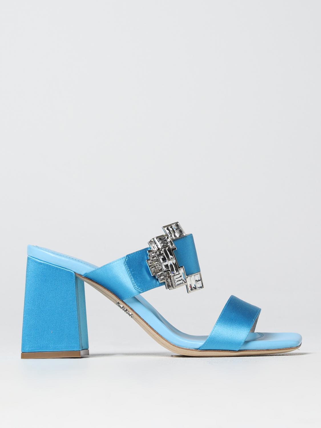 RODO: Shoes woman - Turquoise | Rodo heeled sandals S0694601 online at ...