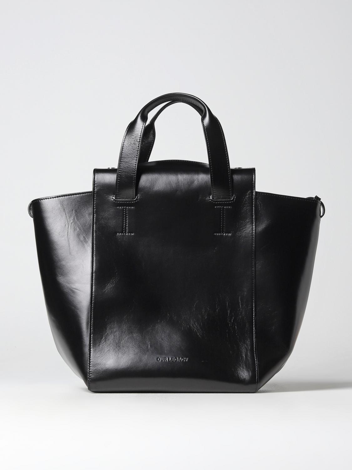 OUR LEGACY: Bags men - Black | Our Legacy shoulder bag A2238MAB online ...