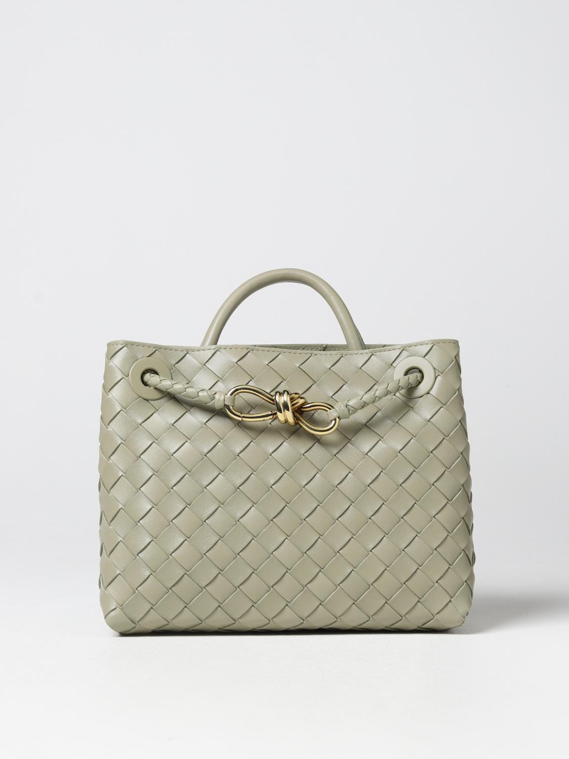 BOTTEGA VENETA: Shoulder bag woman - Beige | Bottega Veneta tote bag ...