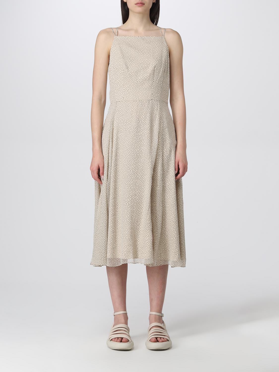 THEORY: Dress woman - Cream | Theory dress N0202614 online at GIGLIO.COM